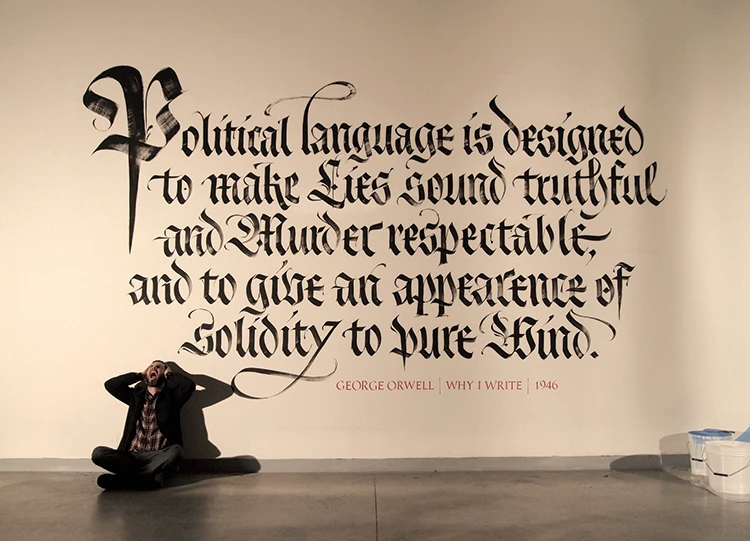 Meet An Artist Who's Mastered The Painstaking Art Of Calligraphy - Fast ...