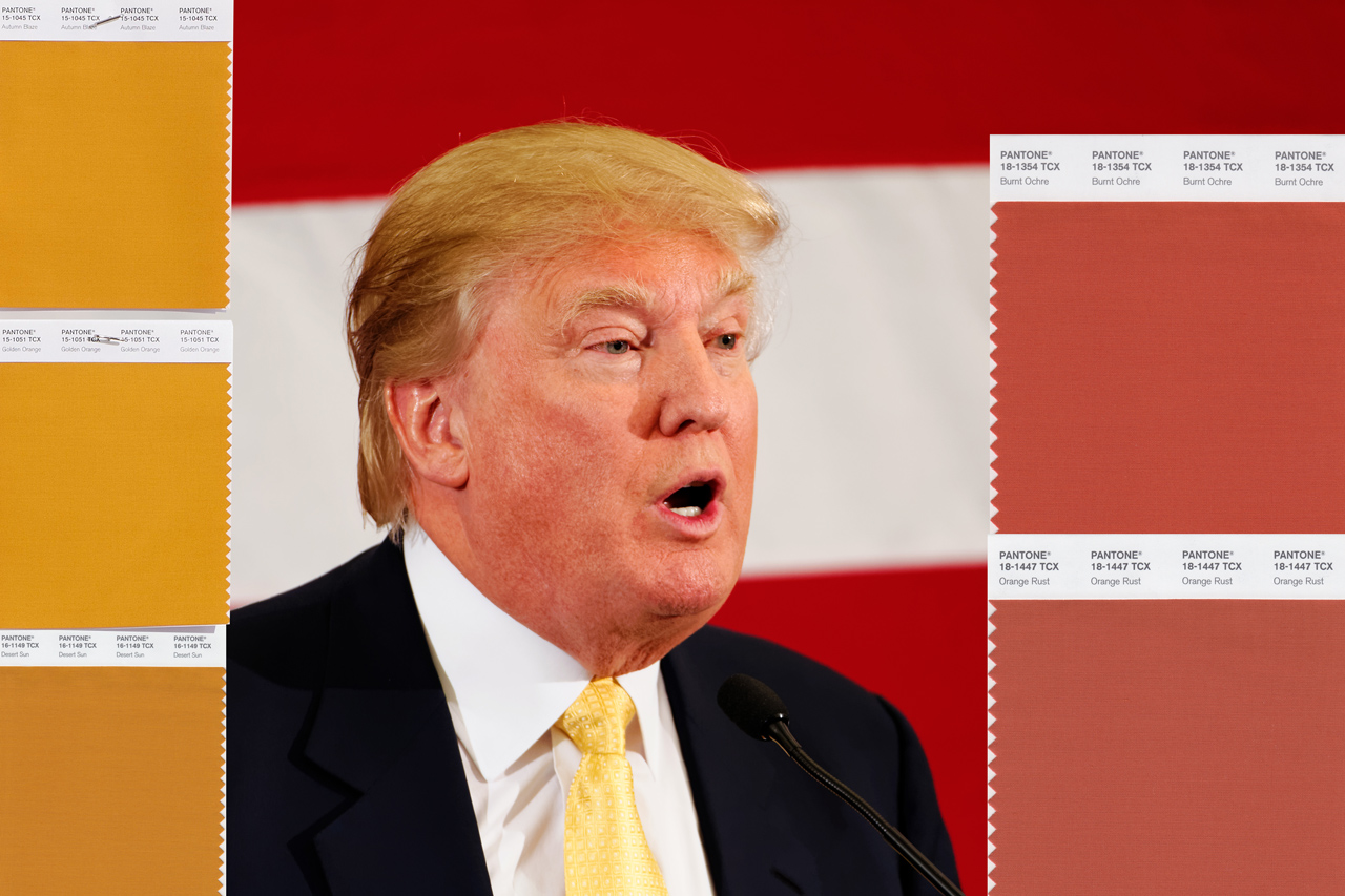 What Pantone Color Is Donald Trump? - Fast Company