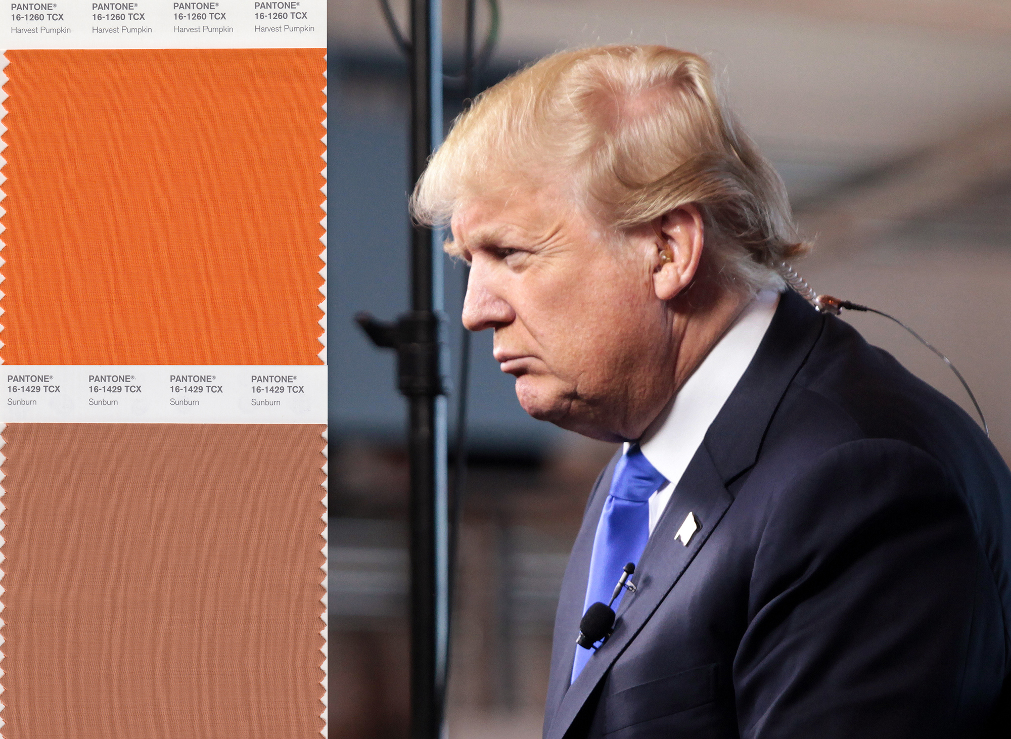 What Pantone Color Is Donald Trump? - Fast Company