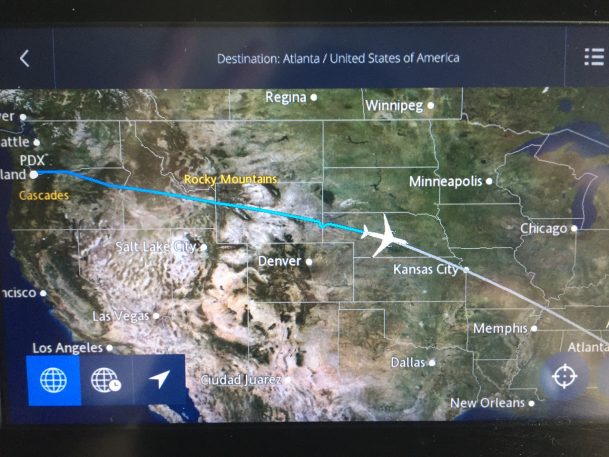 Here's What The Solar Eclipse Looked Like From Delta's Flight Of A ...