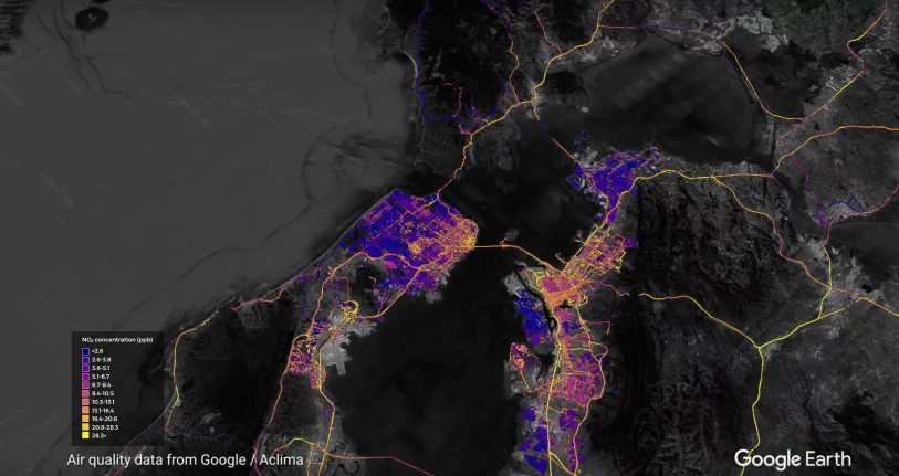 These Incredibly Detailed Maps Show The Pollution From California's ...