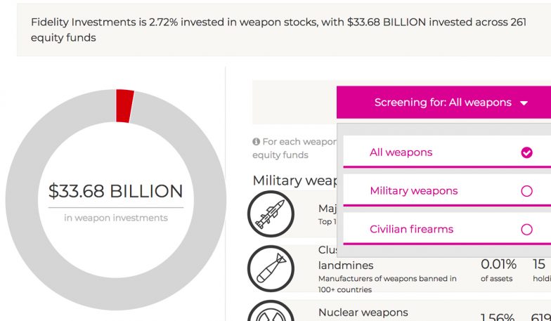 New investment site helps people avoid funding gun manufacturers ...