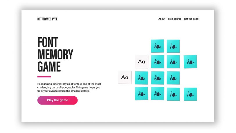 Test your type knowledge with this handy game - Fast Company