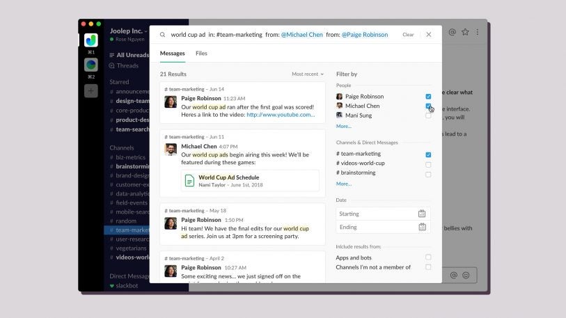How Slack's search finally got good - Fast Company