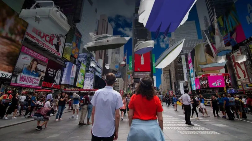 What Times Square would look like underwater - Fast Company