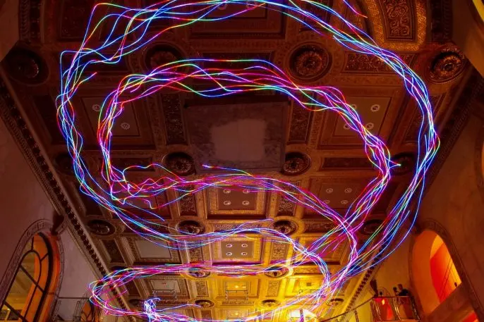 Intel bringing its famous drone light shows indoors - Fast Company