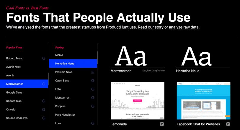 Designers at top companies don't use trendy fonts. Here's what they use ...