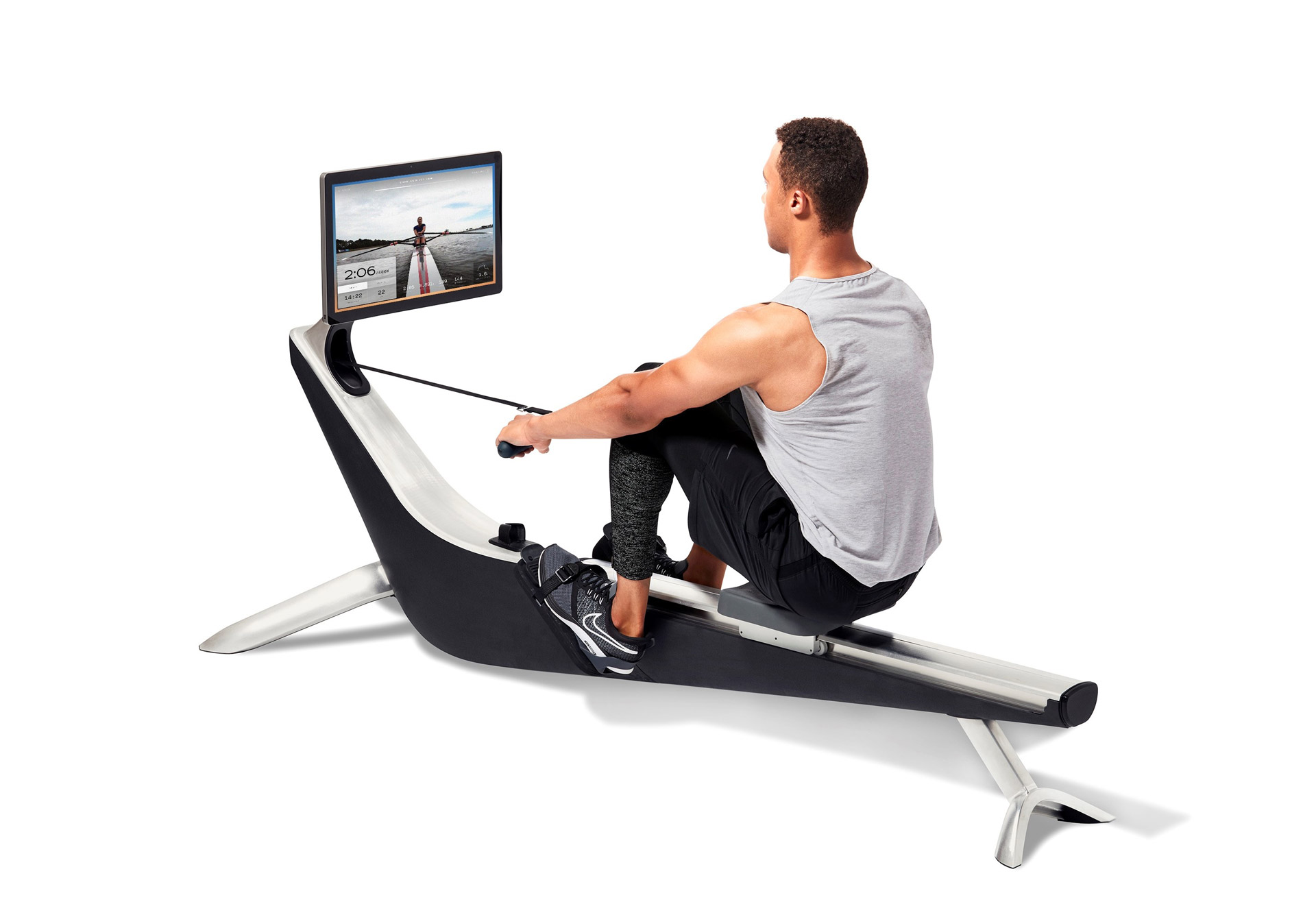 This $1885 connected rowing machine puts you on the Charles River ...