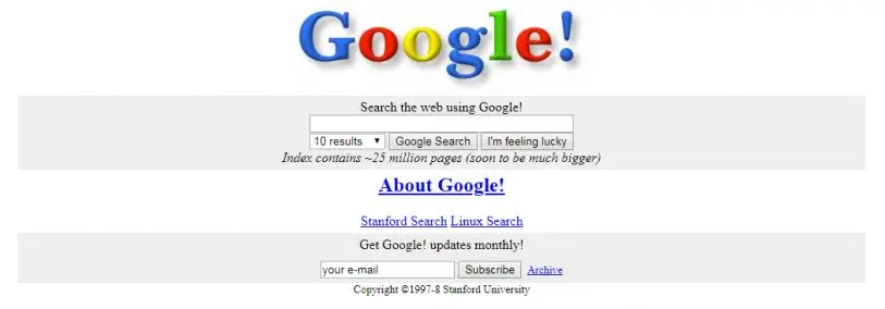 What eight Google products looked like when they were brand-new - Fast ...