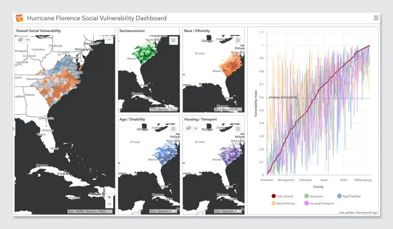 These maps show the low-income communities that Florence will hit ...