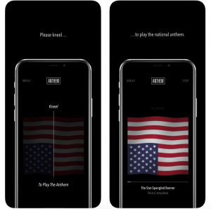 This app lets you take a knee during the anthem in the comfort of your ...