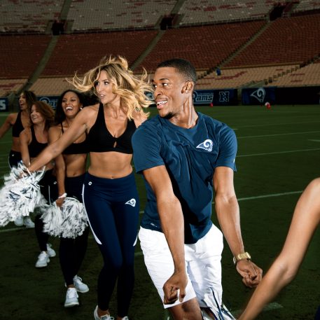 The story of how 2 male cheerleaders broke into the NFL, for the first ...