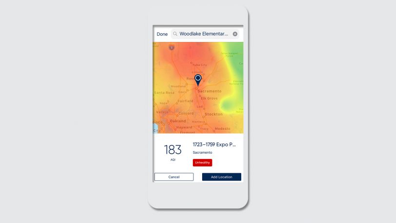 This free app tracks the air quality around you in real time - Fast Company