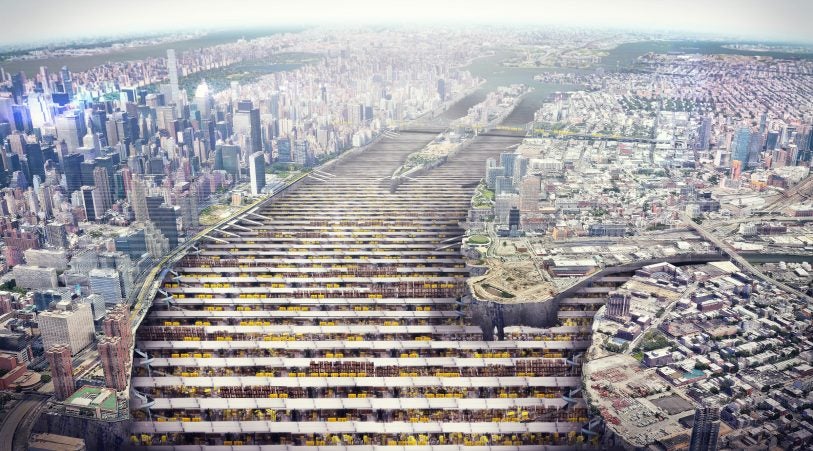 Architects envision Amazon's New York, and it's terrifying - Fast Company