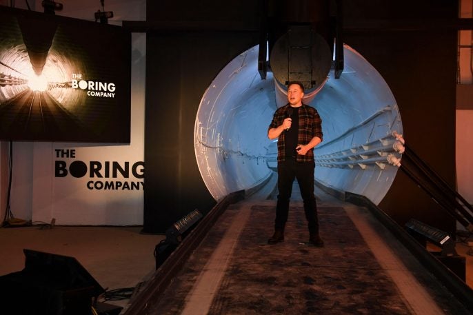 My strange trip inside Elon Musk's first underground highway - Fast Company
