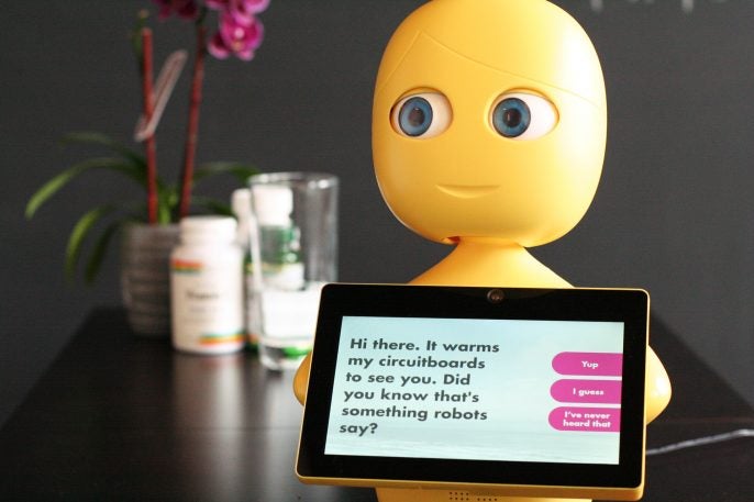 This little robot helps care for people with chronic conditions - Fast ...