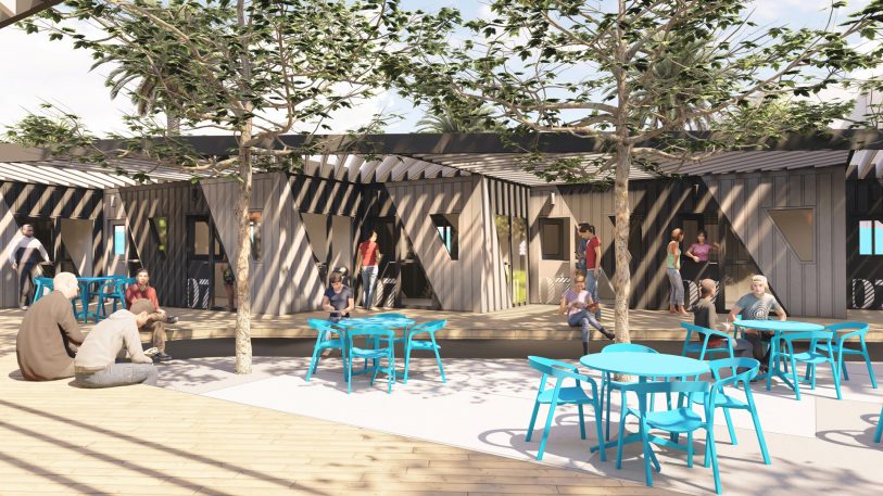 This mini-neighborhood for the homeless could be built in 90 days ...