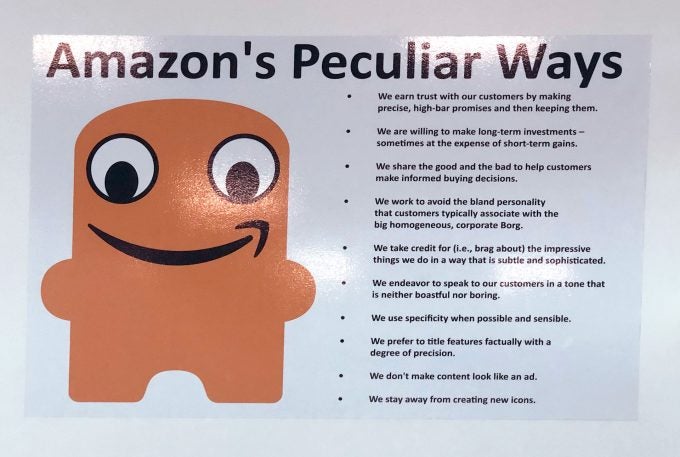 Meet Peccy, the bizarre, beloved mascot you didn't know Amazon had ...