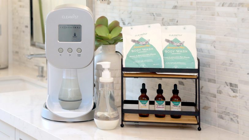 This countertop machine lets you mix your own shampoo and cleaning ...