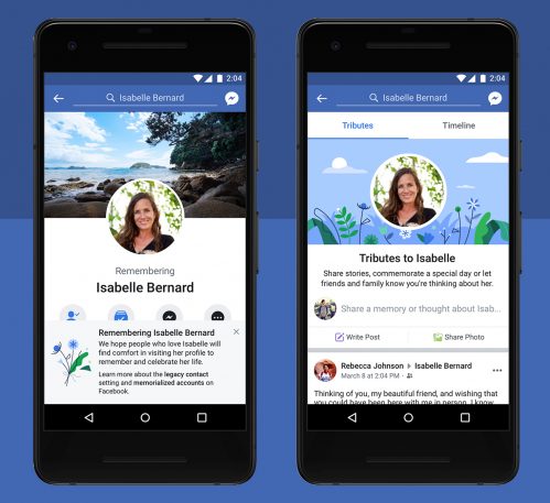 How Facebook is designing for an incoming avalanche of dead users ...