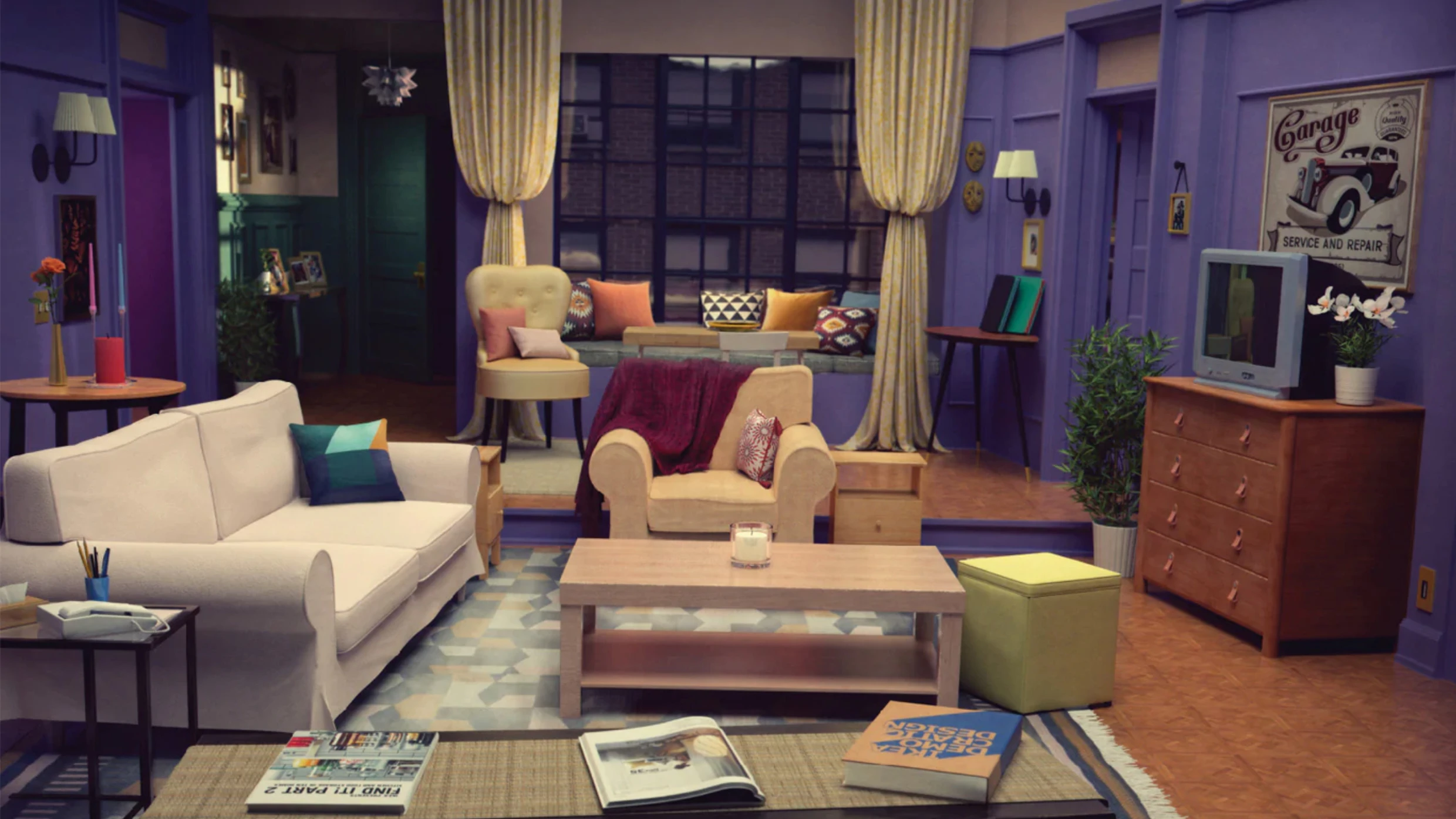 Ikea recreated the sets from The Simpsons and Friends, and they're ...