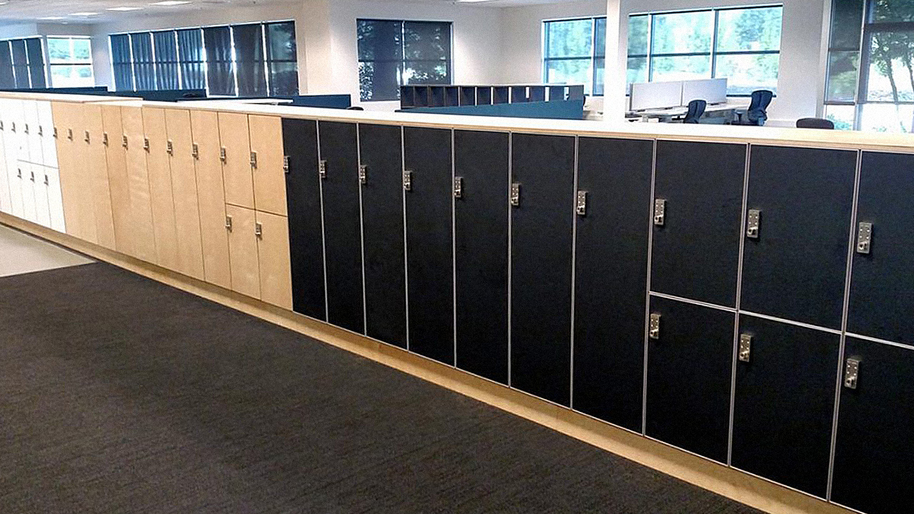 The latest amenity at Apple, Nike, and Goldman Sachs? Luxury lockers ...