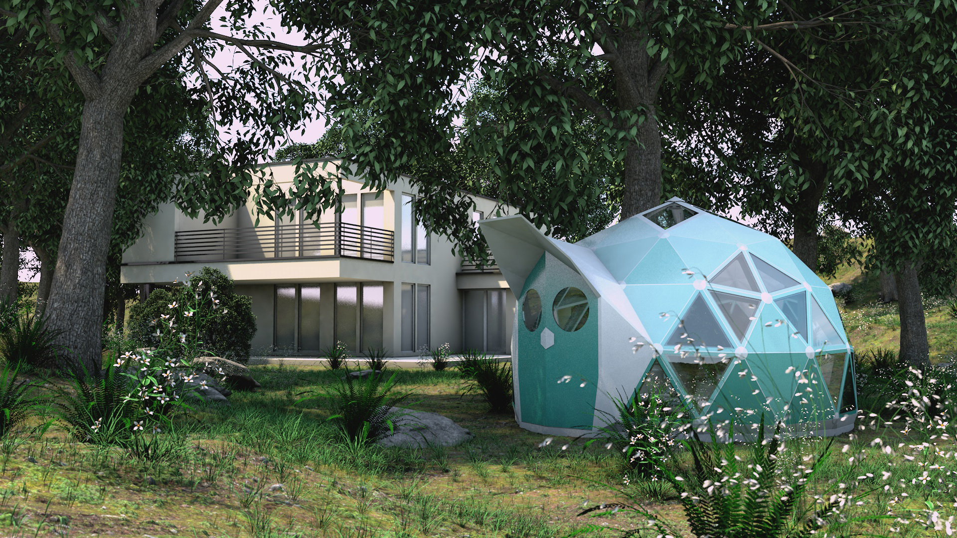 Are these fireproof, hurricane-proof geodesic domes the post-climate ...