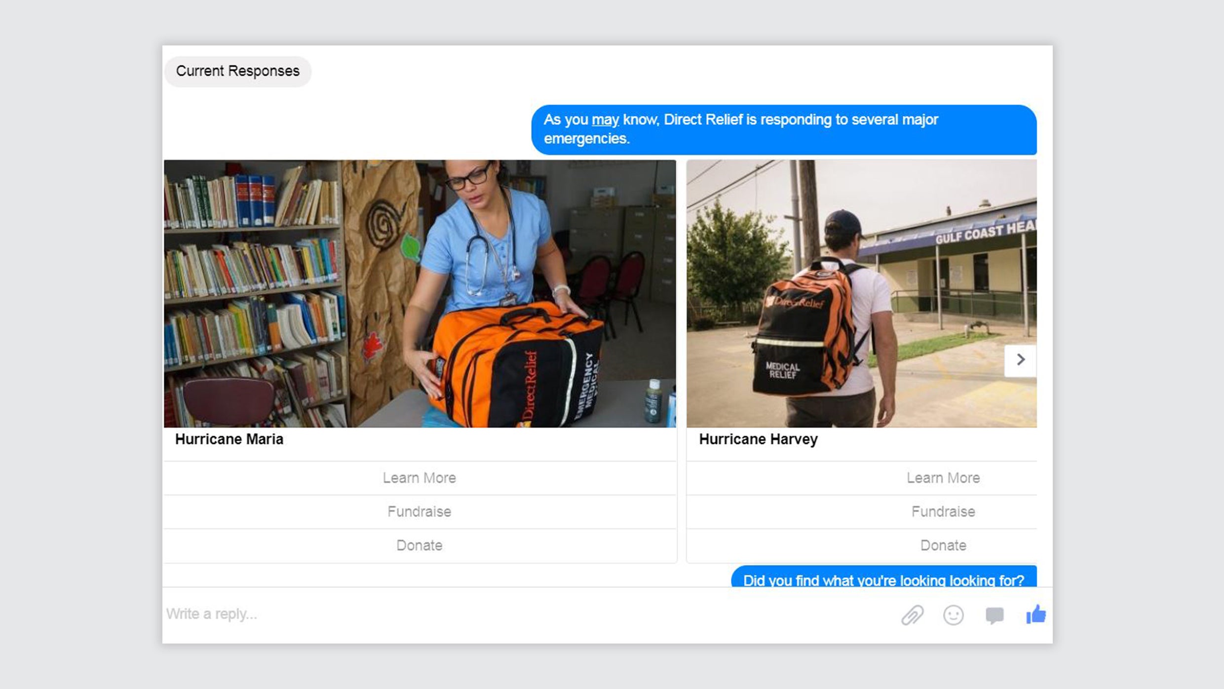 This chatbot is designed to help disaster-relief organizations quickly ...