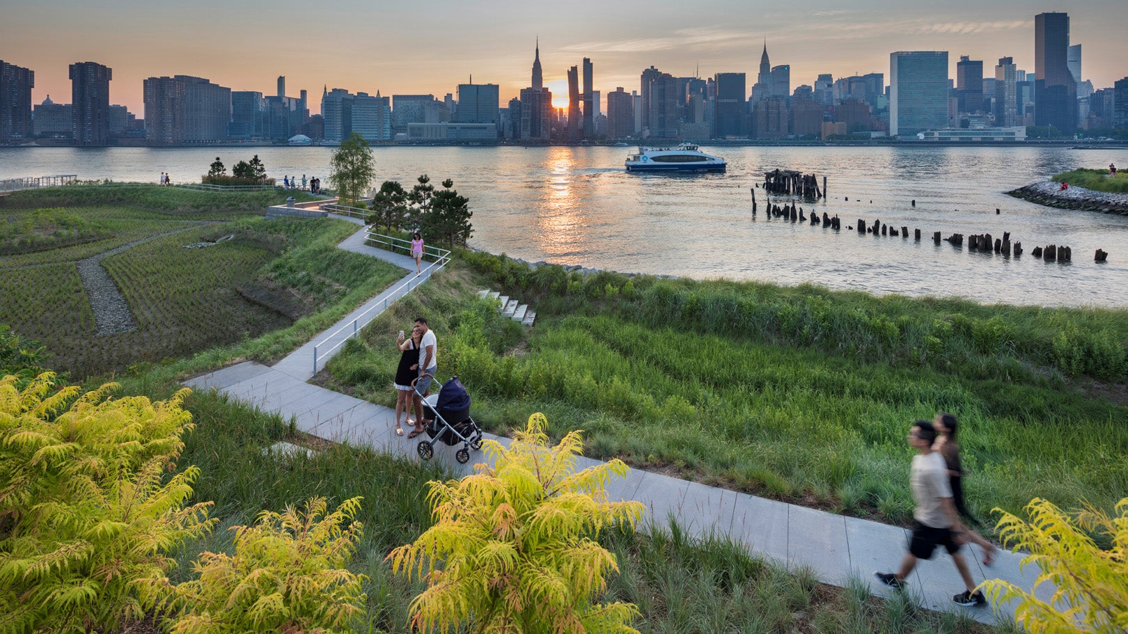 This public park is a model for urban design in the age of climate ...