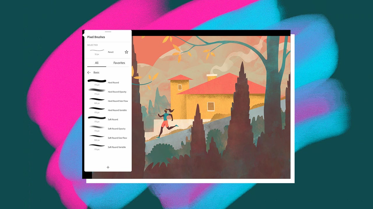 Adobe Fresco is a new iPad app for people who can't draw - Fast Company