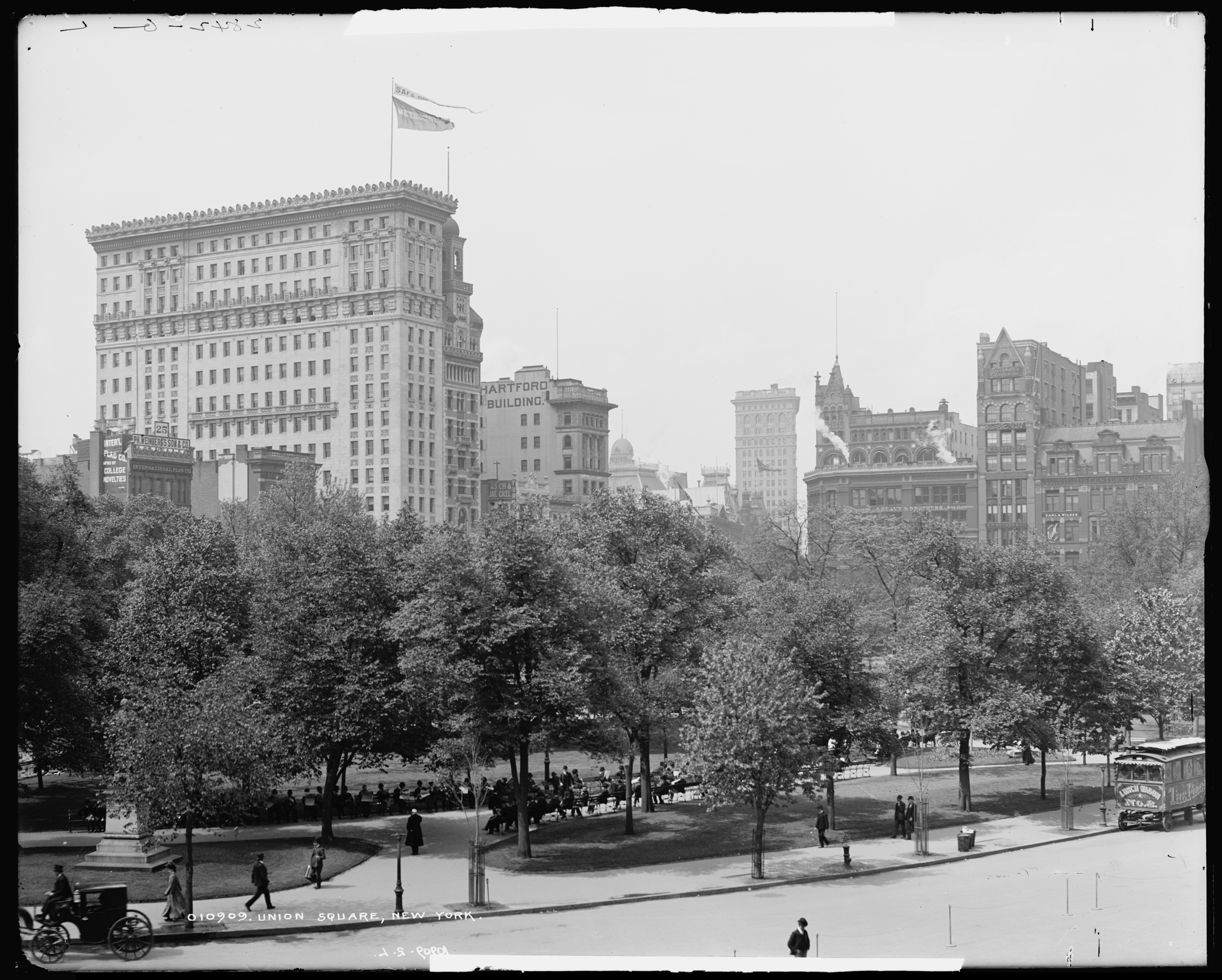 The history of Union Square, the public square that hosted the first ...