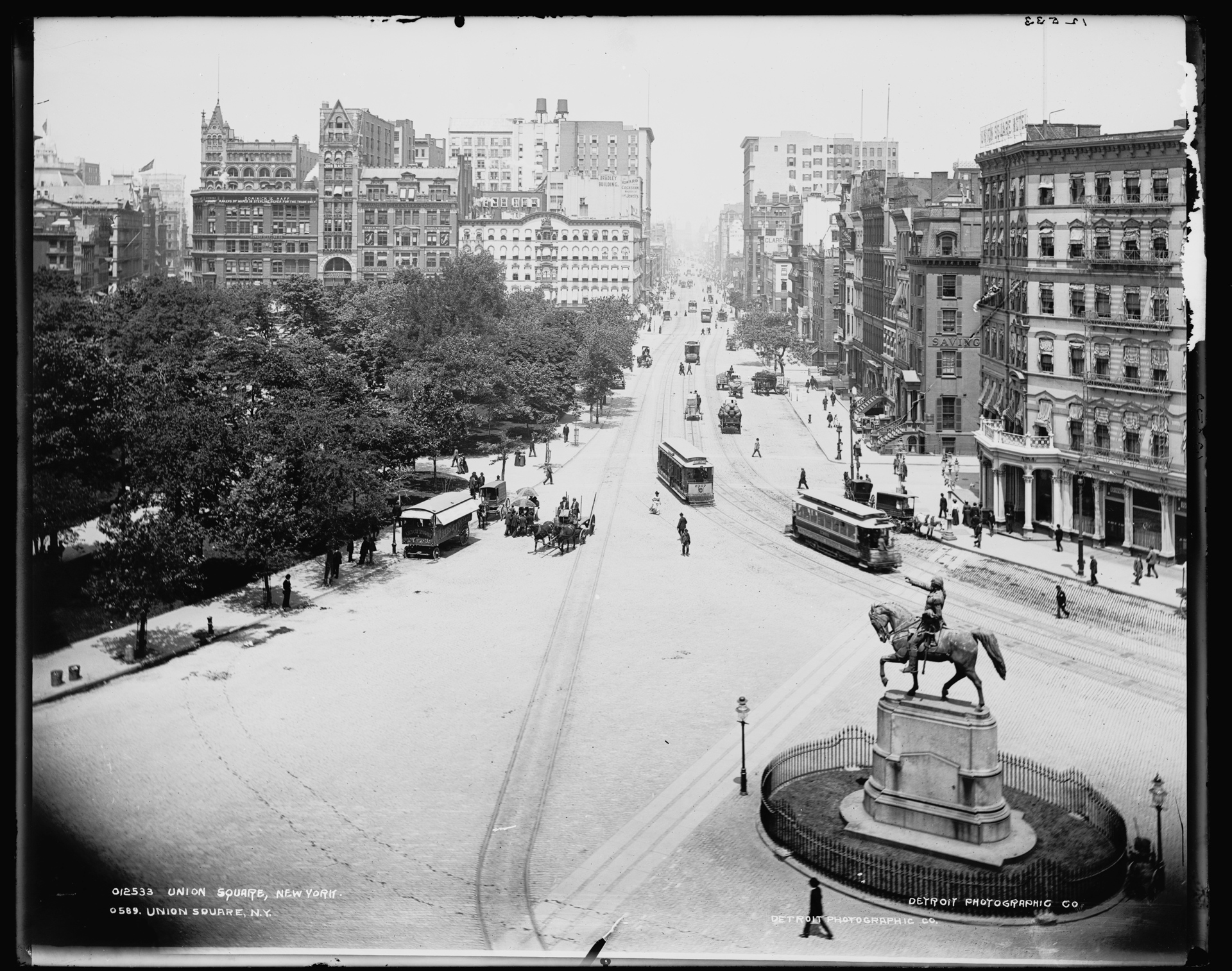 The history of Union Square, the public square that hosted the first ...