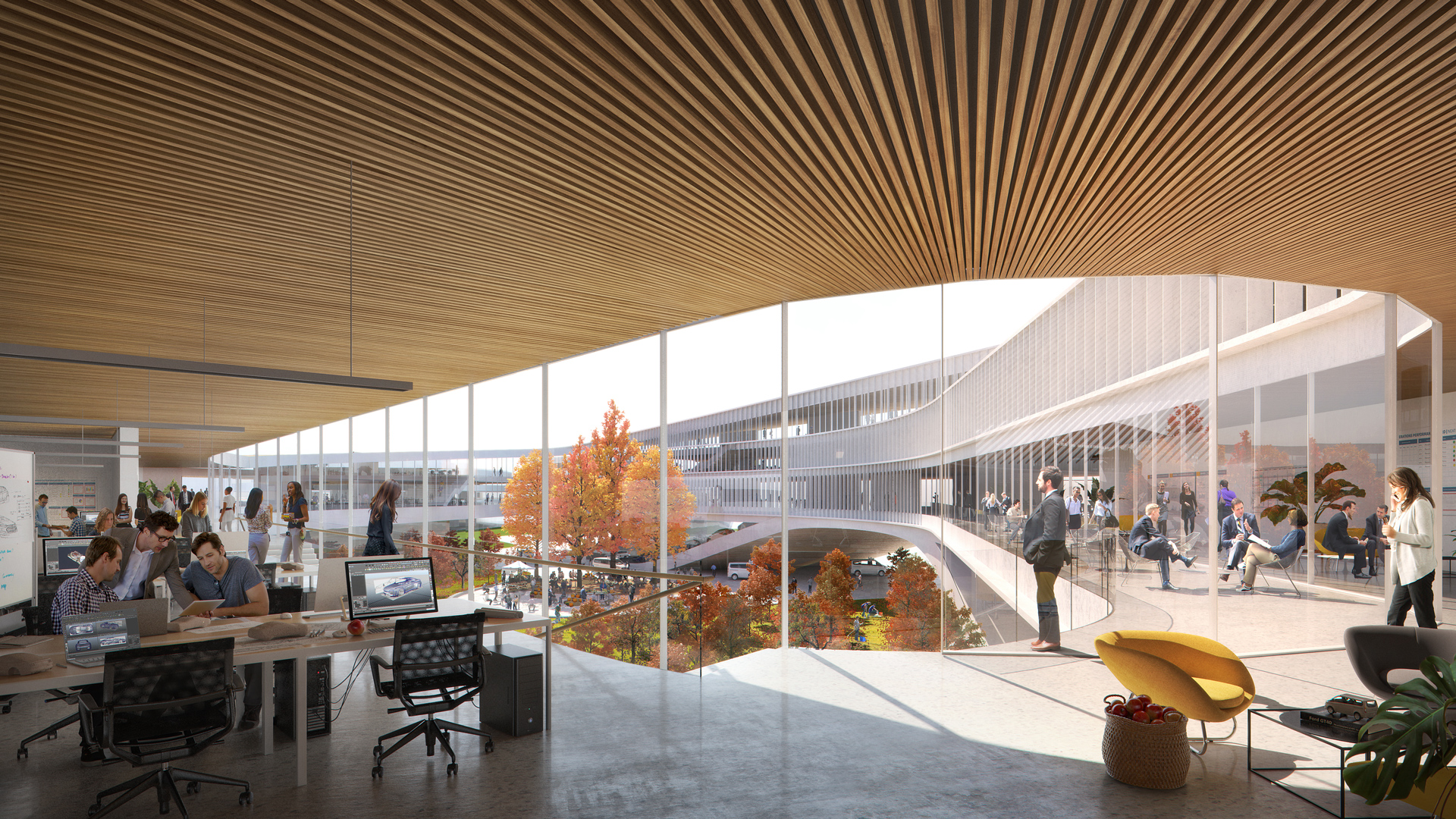 Exclusive: Ford's radical new corporate campus is a glimpse into its ...