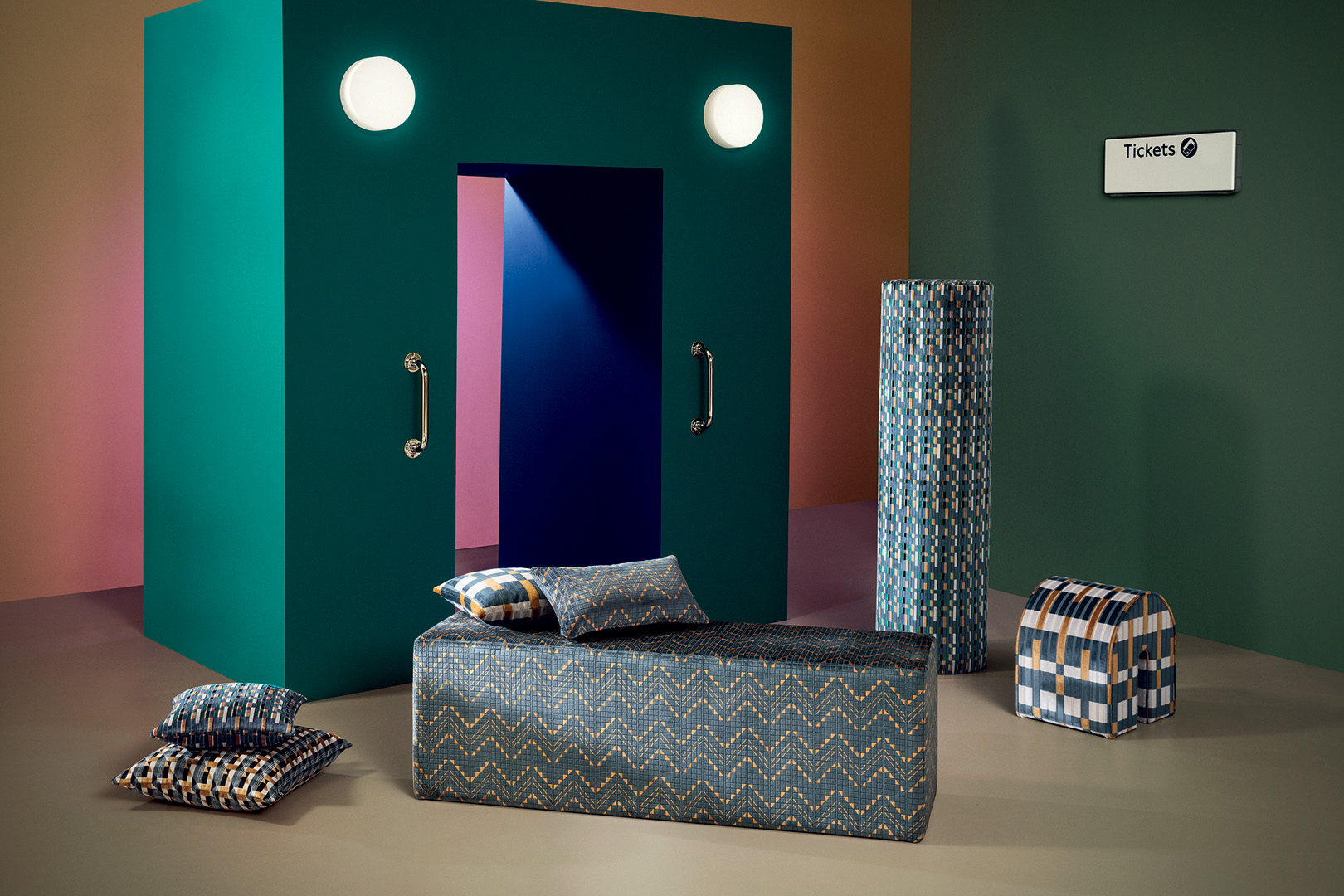 The London Underground's beloved textiles are being rereleased for ...