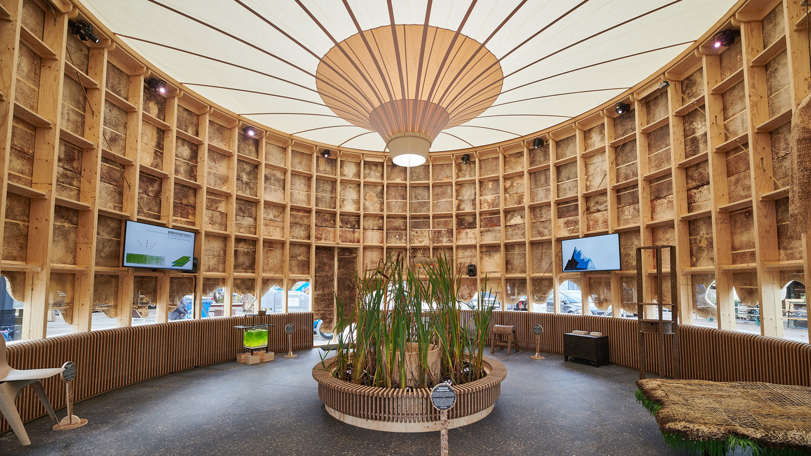 This mushroom building cleans our air as it grows - Fast Company