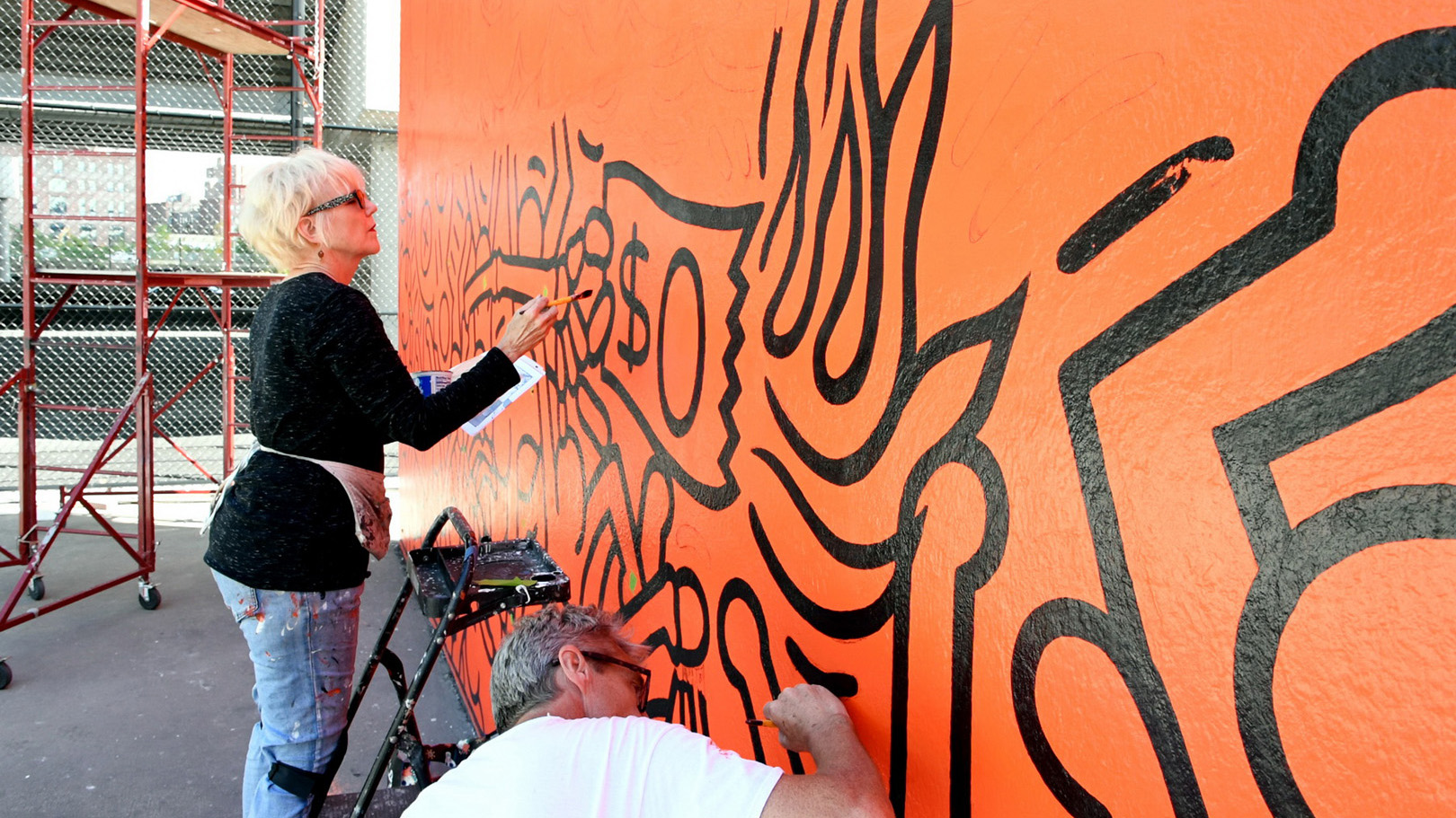 See Keith Haring's newly restored 'Crack Is Wack' mural - Fast Company