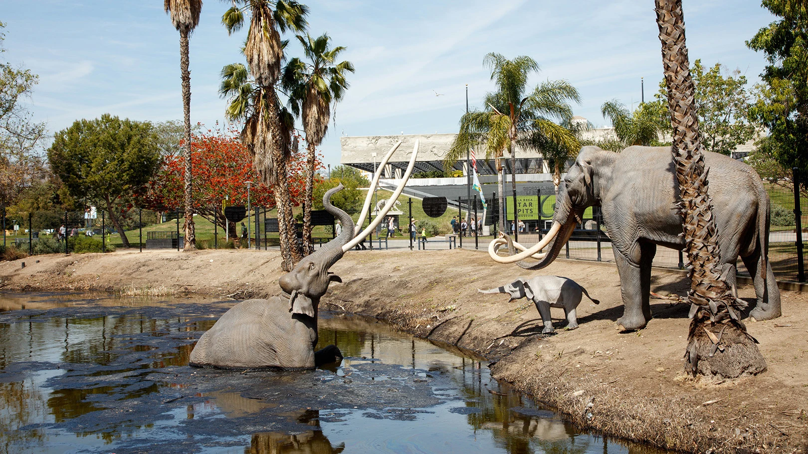 The Ice Age tar pits of Los Angeles are getting a fresh new design ...