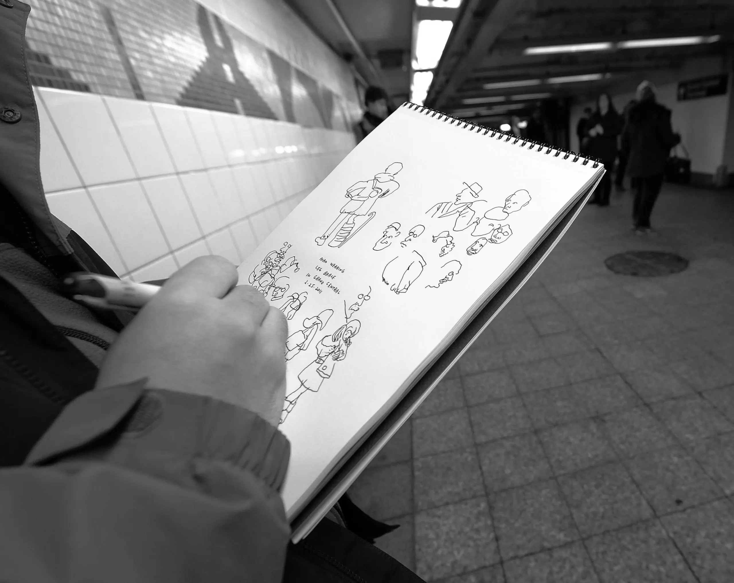 Remembering Jason Polan, the artist who drew every person in New York ...