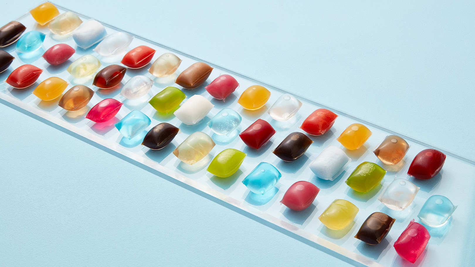 This edible blob filled with water means you don't need a plastic ...