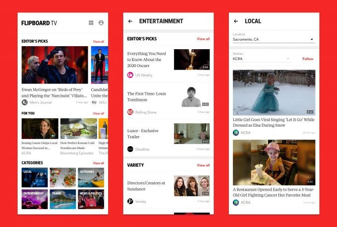 Flipboard goes beyond the magazine with Flipboard TV - Fast Company