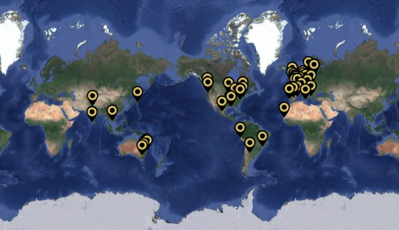 This map shares the sounds of coronavirus lockdown around the world ...