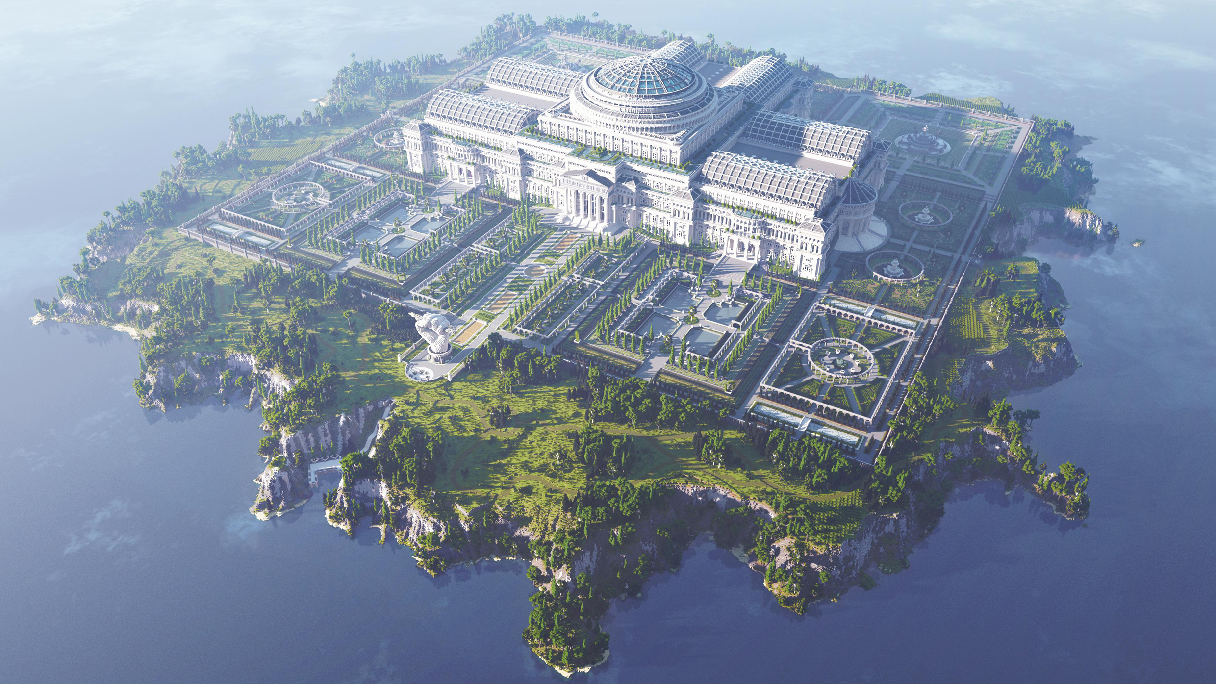 This beautiful library in 'Minecraft' lets people access the work of ...