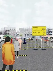 Could this market design be the future of social-distance food shopping ...