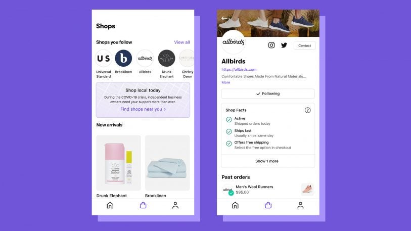 This new app from Shopify helps people find and shop from local ...