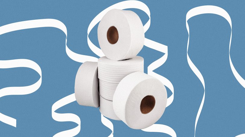 The bad toilet paper from your office might be the sustainable answer ...