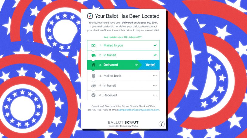 'Track your ballot like a package': How technology will smooth the way ...