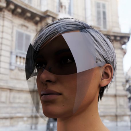 You might actually want to wear these futuristic face shields - Fast ...