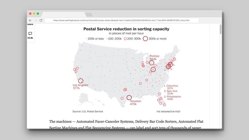 The USPS is under attack all over the United States. Here's where it's ...