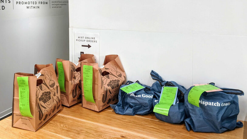 You're generating so much waste with your food deliveries. What if it ...