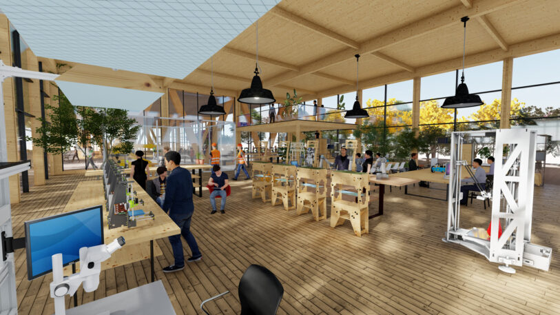 This sustainable neighborhood of the future is designed to manage both ...